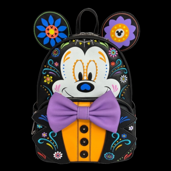 Loungefly | Bags | Loungefly Disney Mickey Mouse Sugar Skull Mini ...